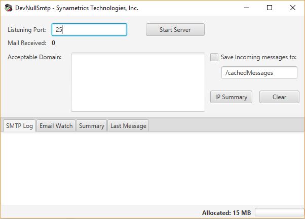 How to Use Spring Mail against DevNull SMTP – Amy's Programming Corner